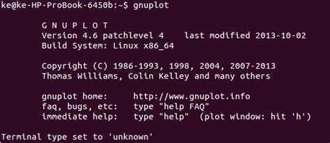 解决gnuplot中terminal Type Set To Unknown不能显示绘图的问题 Stevenxian 博客园