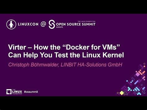 Free Video Virter How The Docker For Vms Can Help You Test The Linux Kernel From Linux