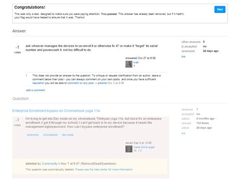 Missing Question Bug Within Late Answers Audit Meta Stack Overflow