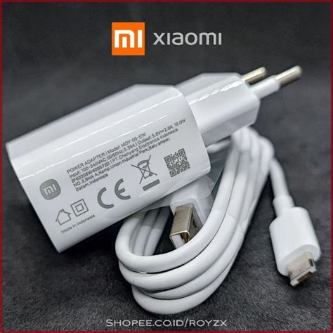 Jual Charger Cas Xiaomi Redmi C A Original Bawaan Hp Shopee Indonesia