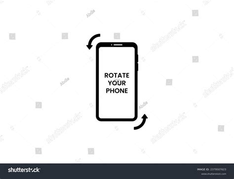 Rotate Your Phone Green Screen Animation Over 3 Royalty Free