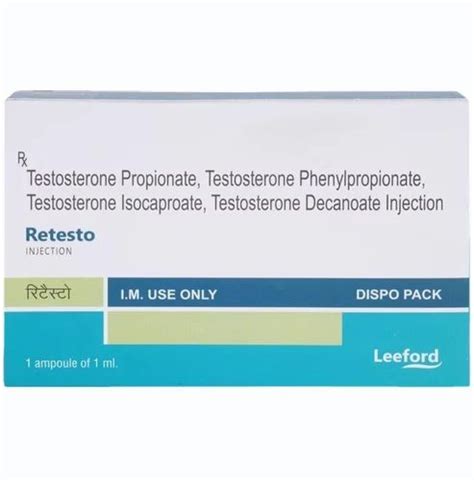 Testosterone Propionate Injection At ₹ 180vial Testosterone