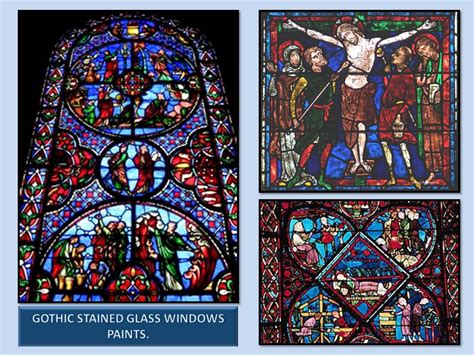 Gothic Stained Glass Windows Art History Summary Periods And