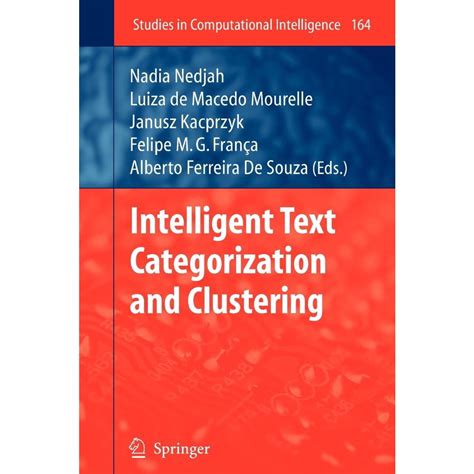Intelligent Text Categorization And Clustering No Shoptime