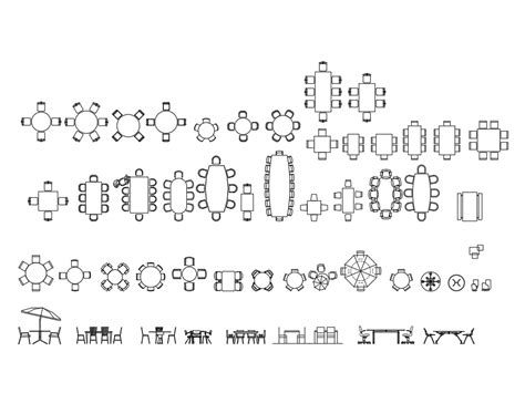 Tables In AutoCAD Download CAD Free 273 52 KB Bibliocad