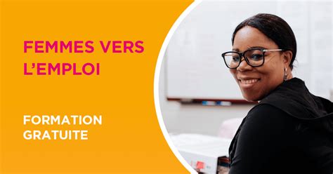 Programme Femmes Vers Lemploi Inscrivez Vous Y Des Femmes De Montréal