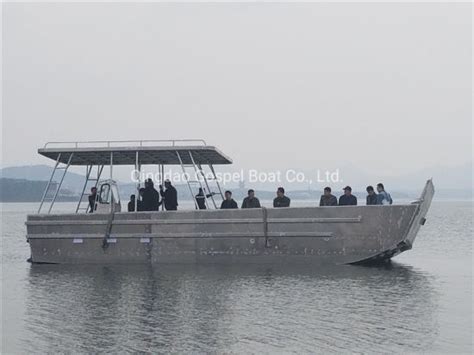 China Deck Barge Aluminum Flat Bottom Barge 9m Barge Wholesale Barge