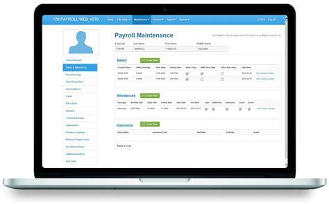 Payroll System 128 Tech Consulting Inc