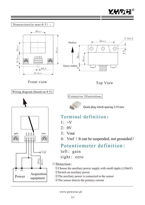 Open Loop Current Sensor Hks2015 Rated Input ±50a ±100a ±200a ±300a ±4