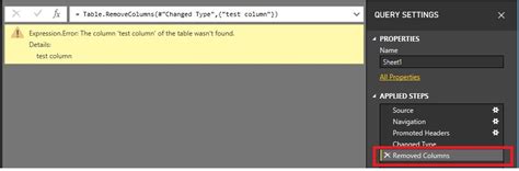 solved remove columns in source data excel file microsoft fabric