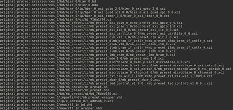 revision control with a vivado project