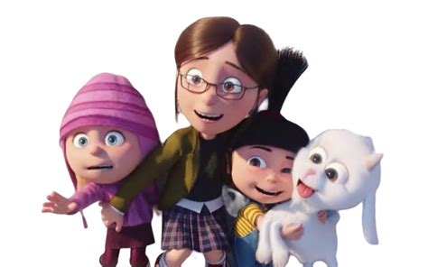 Margo Edith Agnes And Lucky By Dracoawesomeness On Deviantart