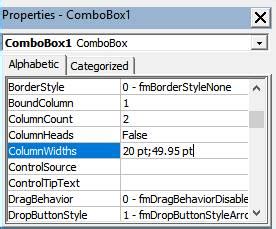 Multi Column ComboBox Drop Down Menus In Forms TeachExcel