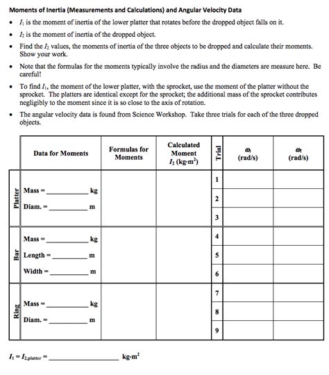 Solved Conservation Of Angular Momentum Page Of Chegg