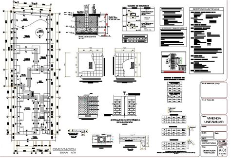 Column Installation And Structural Unit Detail 2d View Cad Construction Block Layout Autocad File