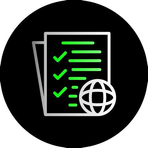Governance Dual Gradient Circle Icon 40951298 Vector Art At Vecteezy