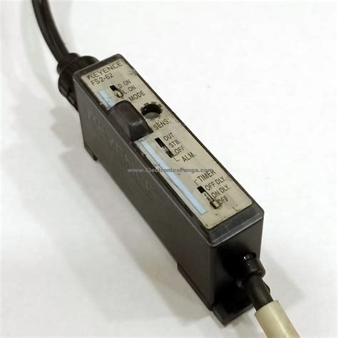 Keyence Fs2 62 3 Wires Npn Photoelectric Sensor Fiber Amplifier S115 Star International