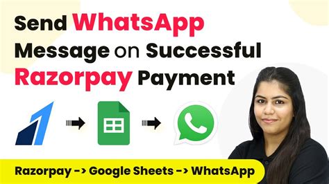 How To Send Whatsapp Message On Successful Razorpay Payment And Add