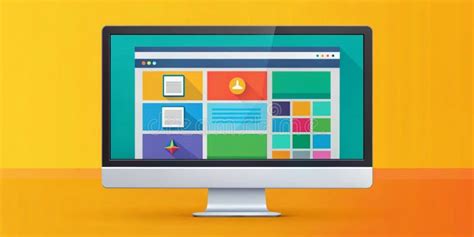Responsive Web Design Mockup Modern Eps File Illustration For Website