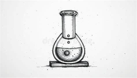 Ai Generated Flask Sketch Stock Illustration Illustration Of Sketch 373884896