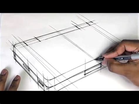 Design Sketching Tutorial Using Primitive Shapes To Draw Products Car Body Design