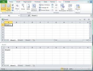 How To Arrange Excel Workbooks Side By Side Or Horizontally Tip Techglimpse