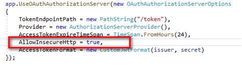 Aspnet Web Api Owin Tokenendpointpath Not Working In Iis Stack Overflow
