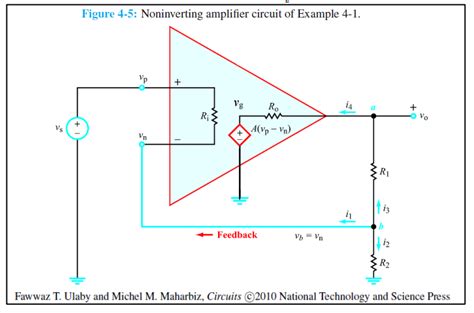 Solved PROBLEM Non Inverting Amplifier Using An Op Chegg