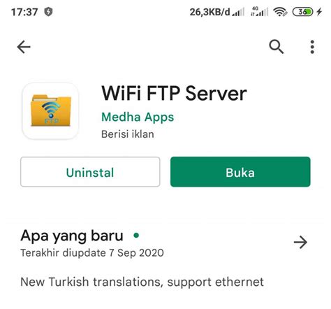 Cara Transfer File Dari Android Ke Laptop Menggunakan FTP KumpulTech