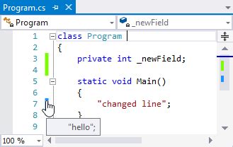 TfsPendingChangesMargin Visual Studio Marketplace