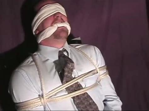 Tied Up Man In S Businessman All Tied Up Thisvid Com