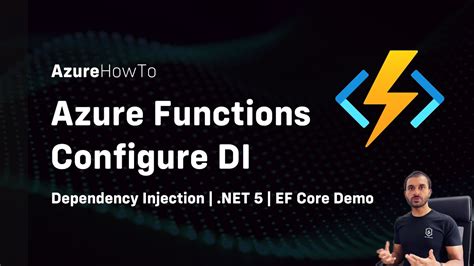 Azure Function Dependency Injection Configuration Ef Core Net 5 Youtube