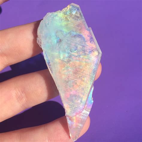 Angel Aura Quartz Crystal Shard ~~ Aura Crystals