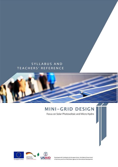 File Mini Grid Design Training Syllabus Nigeria 2017 Pdf Energypedia