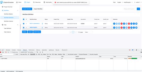 Bug Rd Ui Next V100 Alpha Workflow Delete Error Report · Issue
