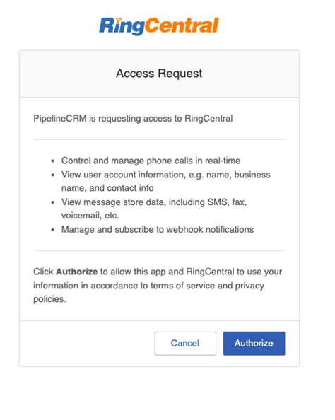 Ringcentral Integration