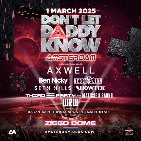 Don T Let Daddy Know Amsterdam Tickets Line Up Timetable Info