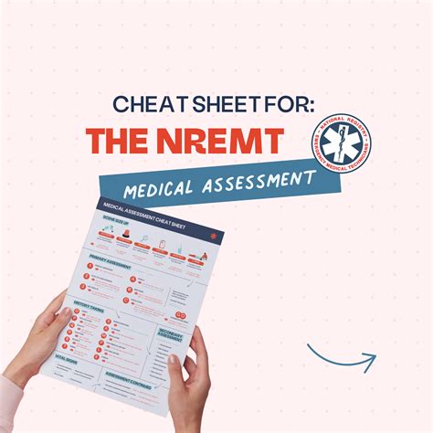 Nremt Medical Assessment Cheat Sheet For Paramedics And Emts Etsy