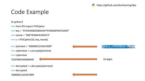 Format Preserving Encryption Fpe A Brief Intro Ppt