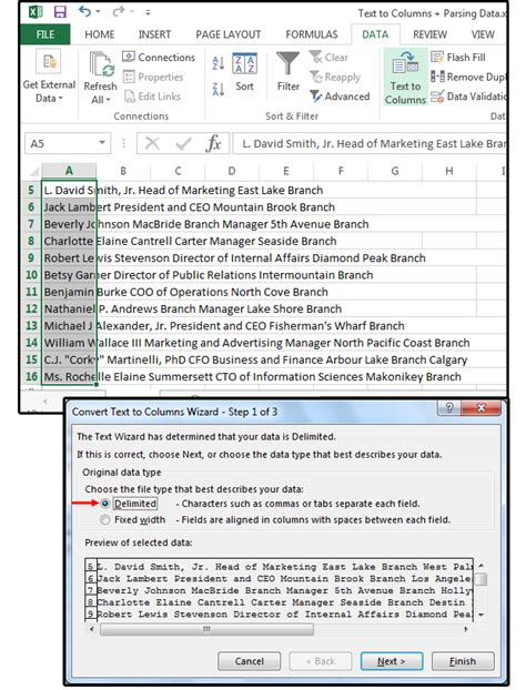 Excel Tutorial How To Import And Parse Complicated Data
