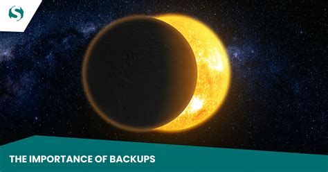 the importance of making backups sysmatch