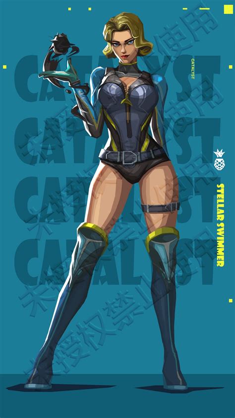 Catalyst And Stellar Swimwear Catalyst Apex Legends Drawn By 800bear
