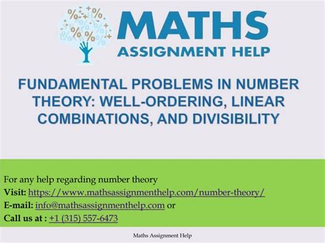 Fundamental Problems In Number Theory Pptx