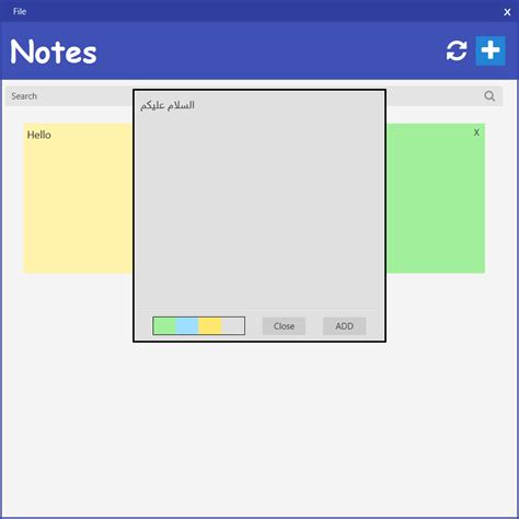 GitHub AbdelrahmanBayoumi NotesFX Notes App Is JavaFX Application With HSQLDB Embedded Database
