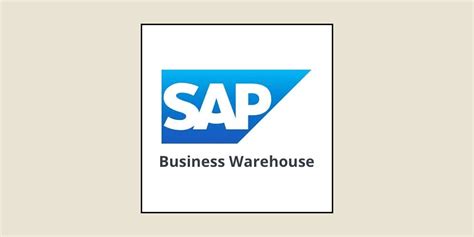 Sap Business Warehouse What Is This Storage Solution
