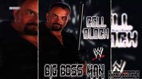 Wwe Big Boss Man Theme Cell Block Edit Youtube