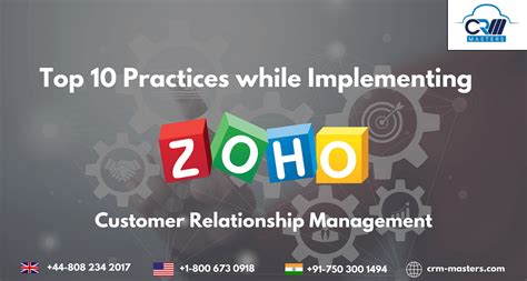 Top 10 Best Practices While Implementing Zoho Crm By Gains Clark Dev