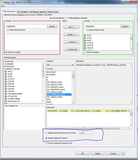 Math Formula Condition Data For Clustering Knime Analytics Platform