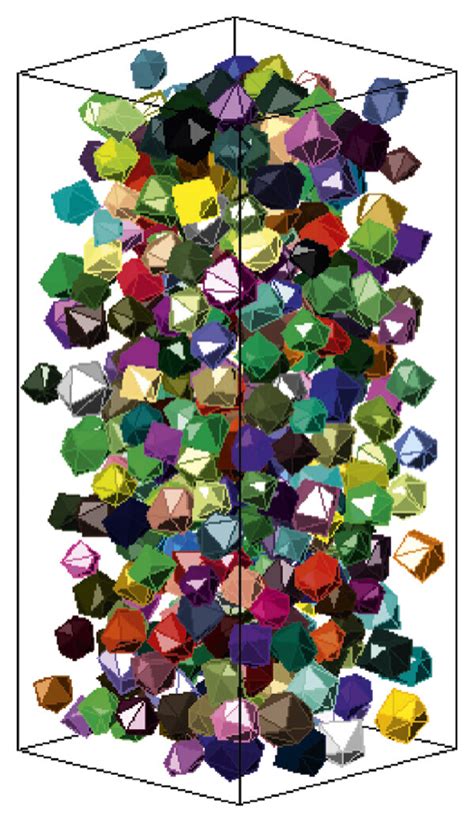 Generation Of A Sphere Clump Model For An Assembly Of Polyhedral Download Scientific Diagram