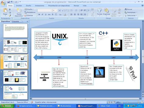 Linea Del Tiempo De Lenguajes De Programacion Linea Del Tiempo